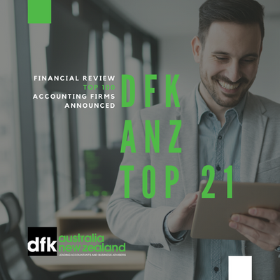 DFK Australia and New Zealand are in the top 21