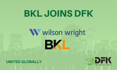 BKL strengthens global reach by joining DFK UK & Ireland
